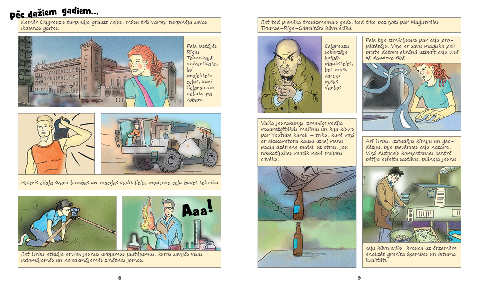 Maija Liduma / illustrations / comics / Books and Publications