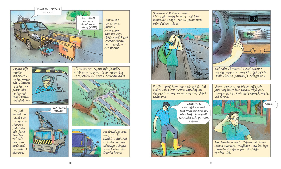 Maija Liduma / illustrations / comics / Books and Publications