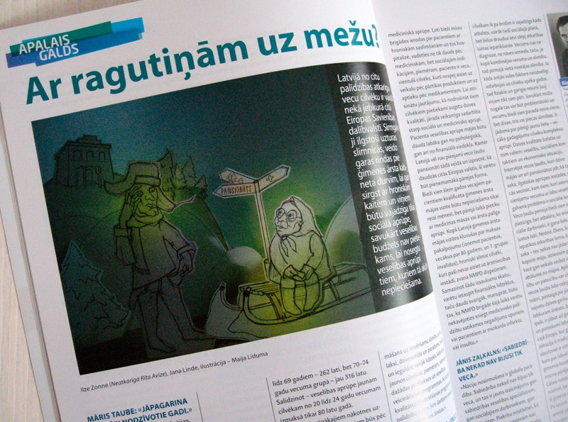 Maija Liduma / illustrations / comics / Illustrations